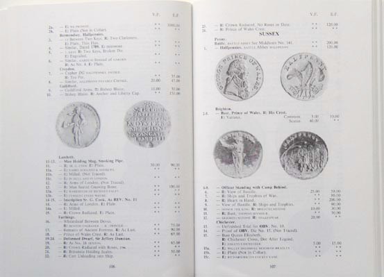 Price Guide to 18th Century Tokens - Siegfried E. Schwer